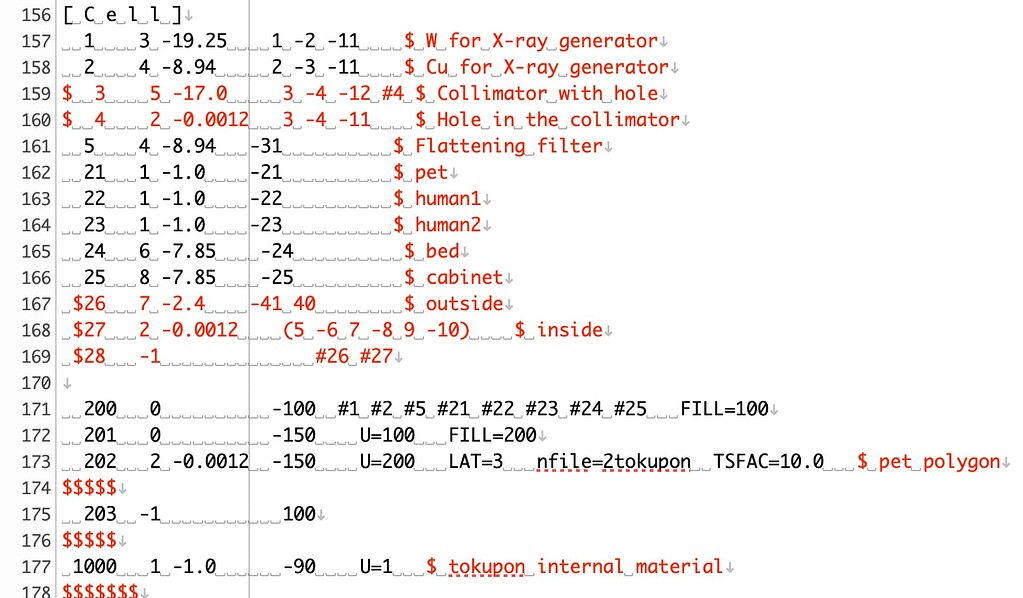 About tfile and nfile on the treatment of tetrahedral geometry setting ...
