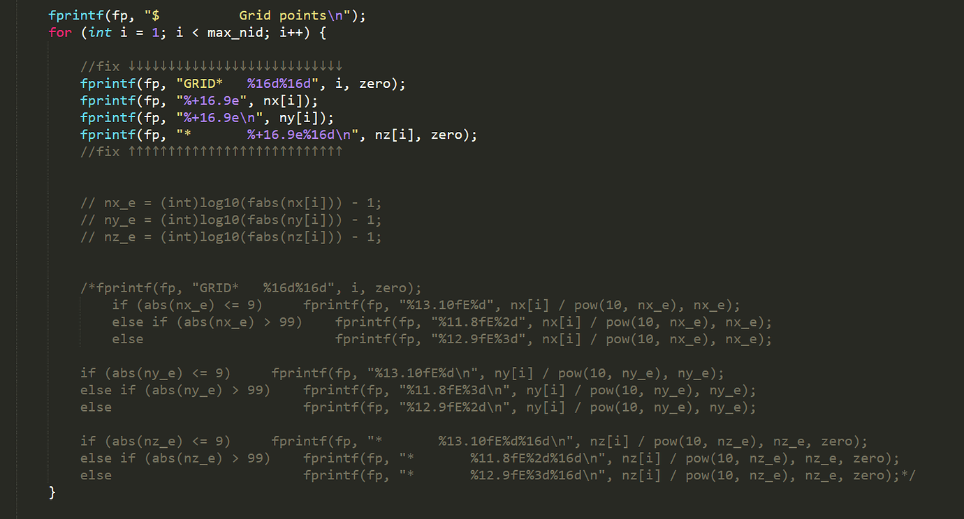 error in convert Ansys mesh to Nastran file by using phits UDF - Miscellaneous - PHITS Forum