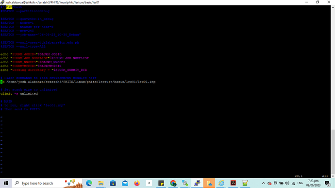Linux HPC Sample Jobscript - Questions - PHITS Forum