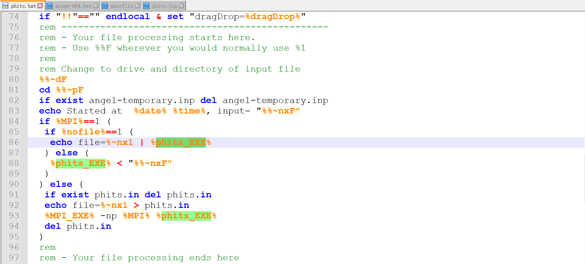 How should I recompile PHITS? - Questions - PHITS Forum
