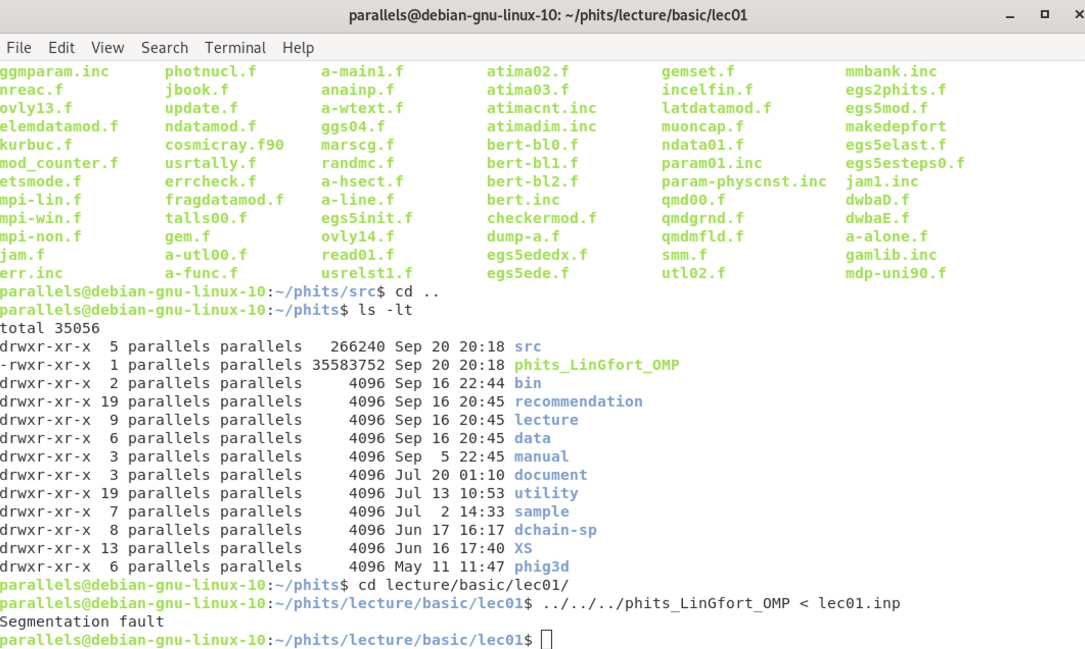 gfortranによるコンパイル（openmp）on バーチャルOS（linux）at M1 Mac - 質問 - PHITS Forum