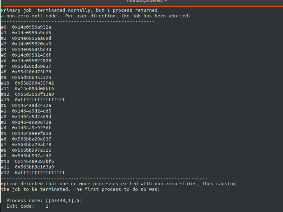 The Job to be terminated - Questions - PHITS Forum