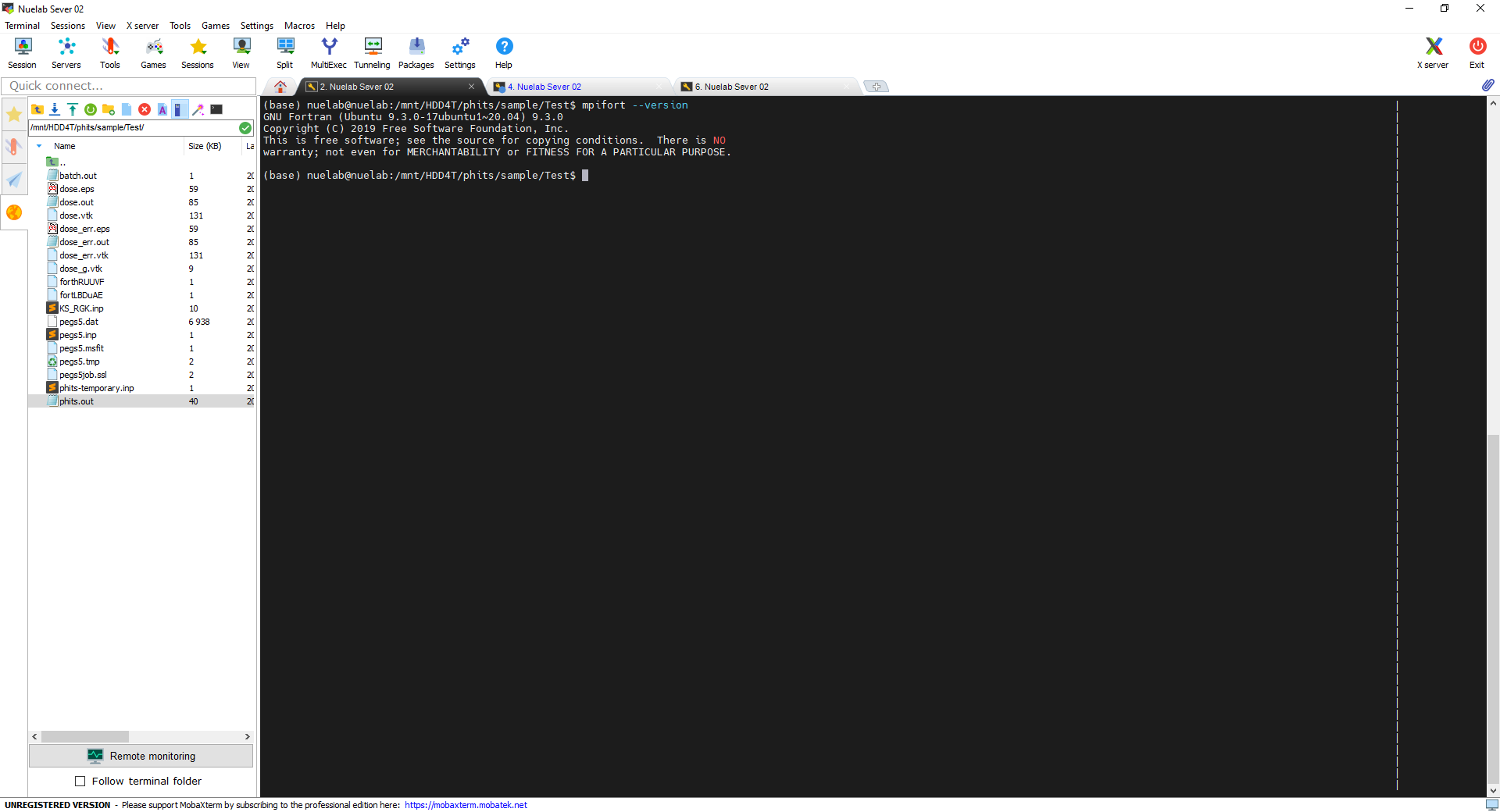 Compilation with Intel Fotran Compiler on Ubuntu - Questions - PHITS Forum