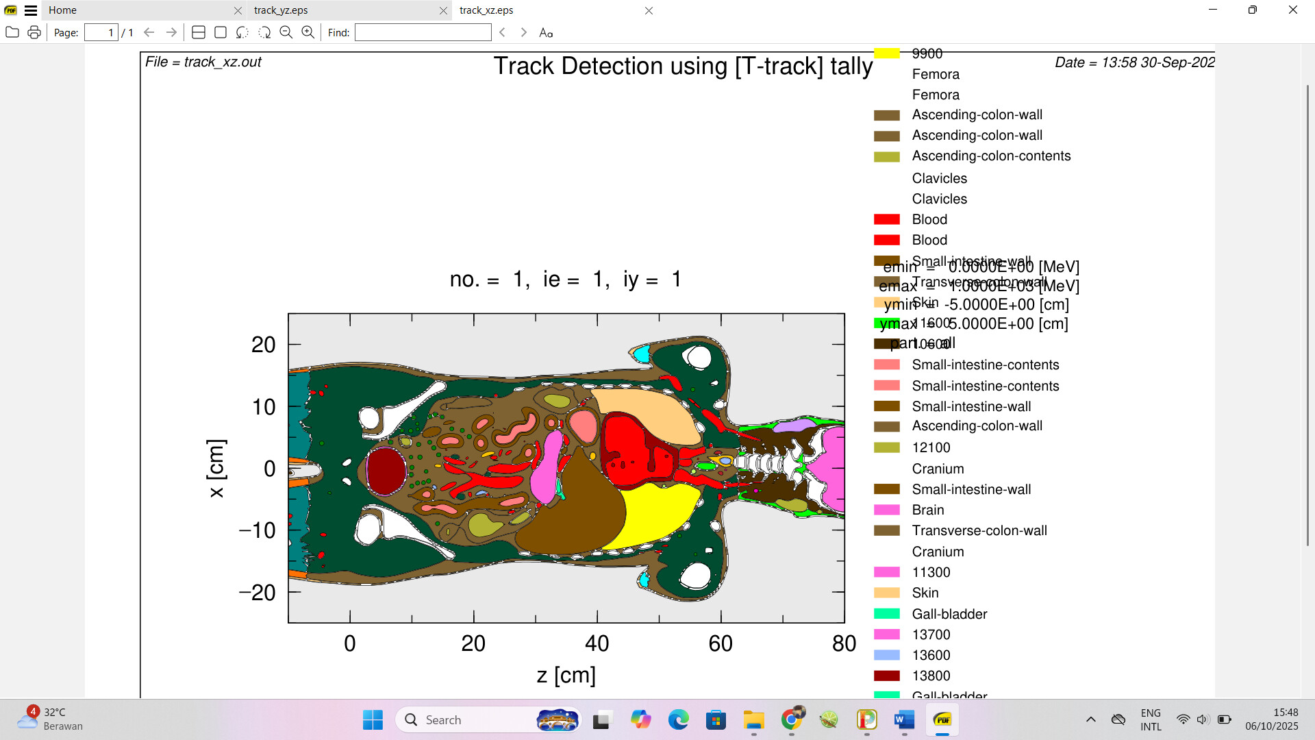 Issue with Redundant Organ Names in Geometry Visualization (ICRP 145 ...