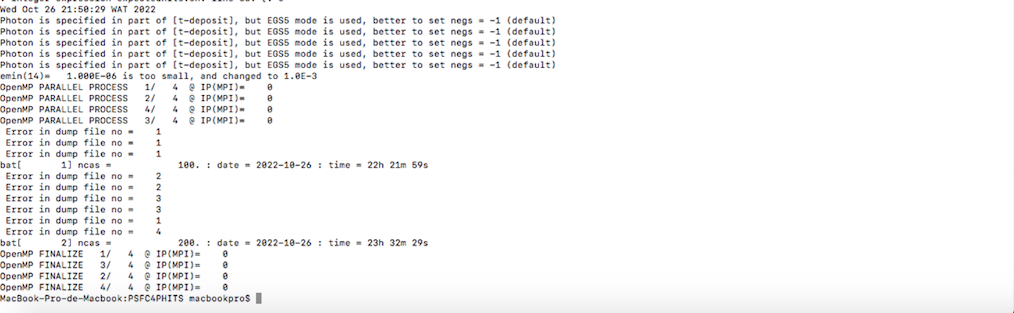 error in the use of PSFC4PHITS for the generation of phase space in Xray -therapy - Questions ...