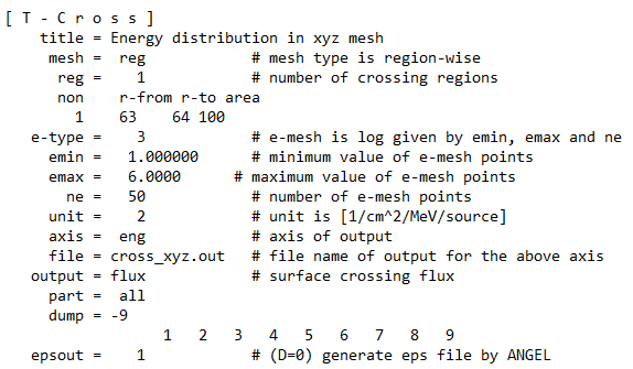 T-cross dump - Questions - PHITS Forum