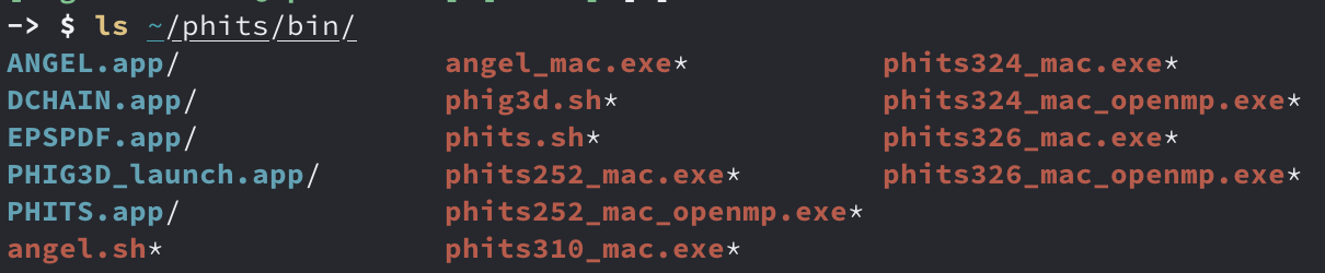 error message in Linux (Centos 7) - Questions - PHITS Forum