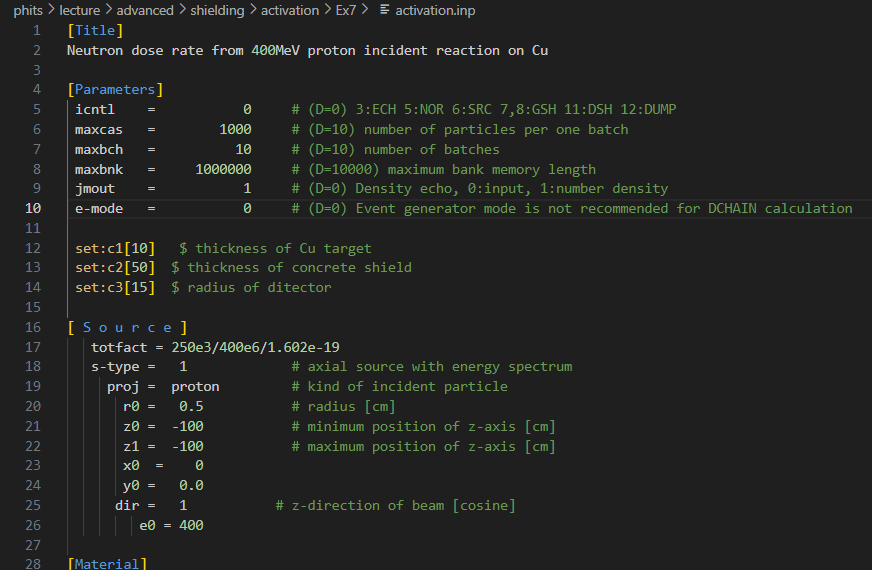 PhitsPad alternative on Linux/WSL - Miscellaneous - PHITS Forum