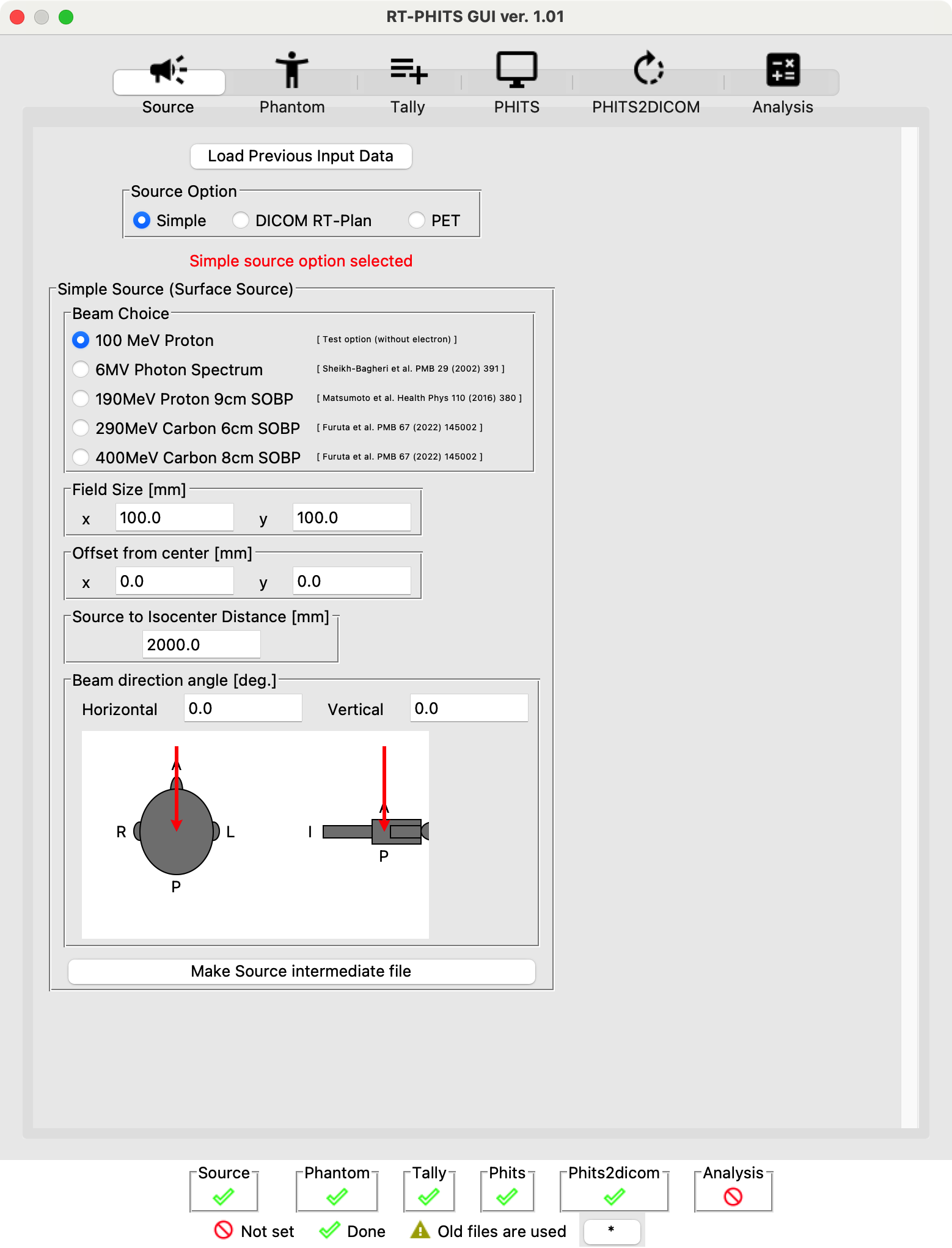 Error on running input file of RT-PHITS - Questions - PHITS Forum